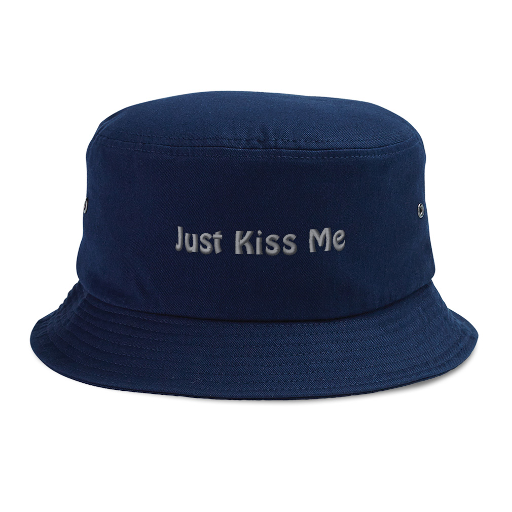 Bucket Outdoor Apparel Hat Just Kiss Me Love Cotton Hats for Men ...